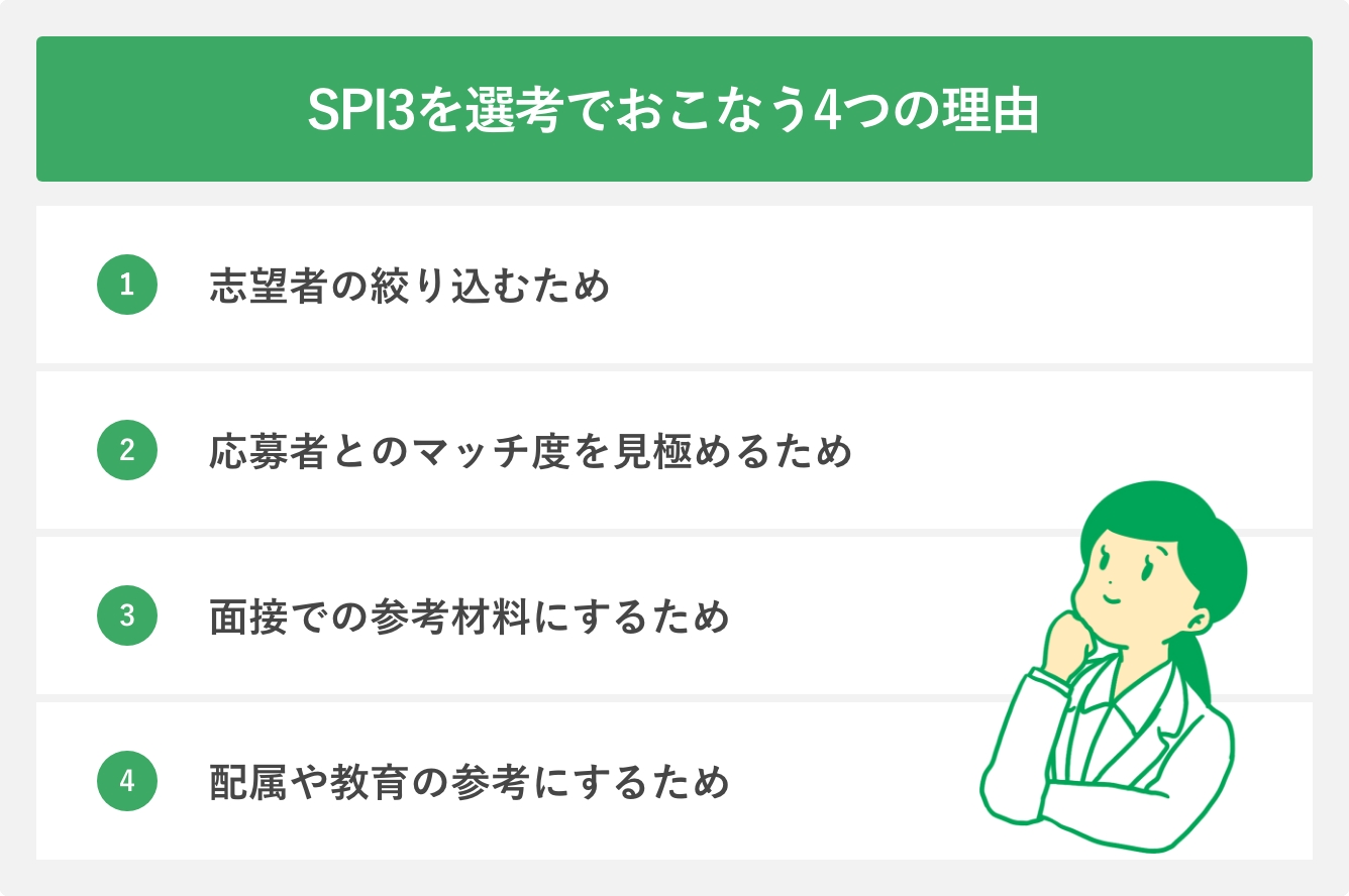 SPI3完全攻略｜高得点を取るための対策方法を例題付きで解説 | キャリアパーク就職エージェント
